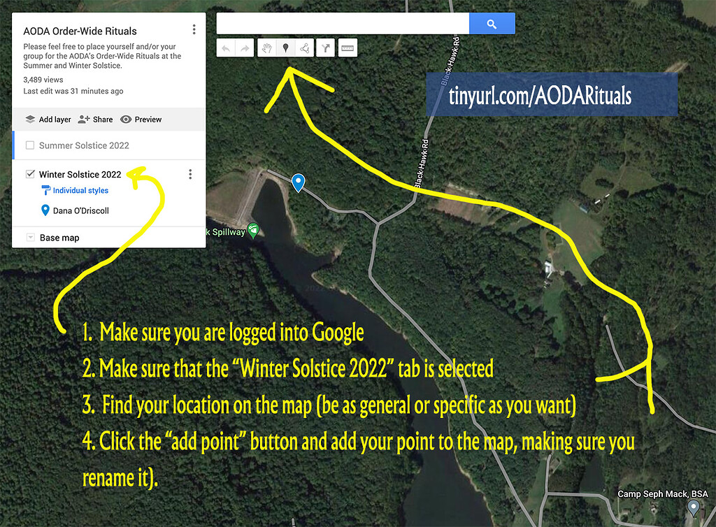 Winter Soltsice Telluric Waterway Order-Wide Ritual - Ritual Map and ...